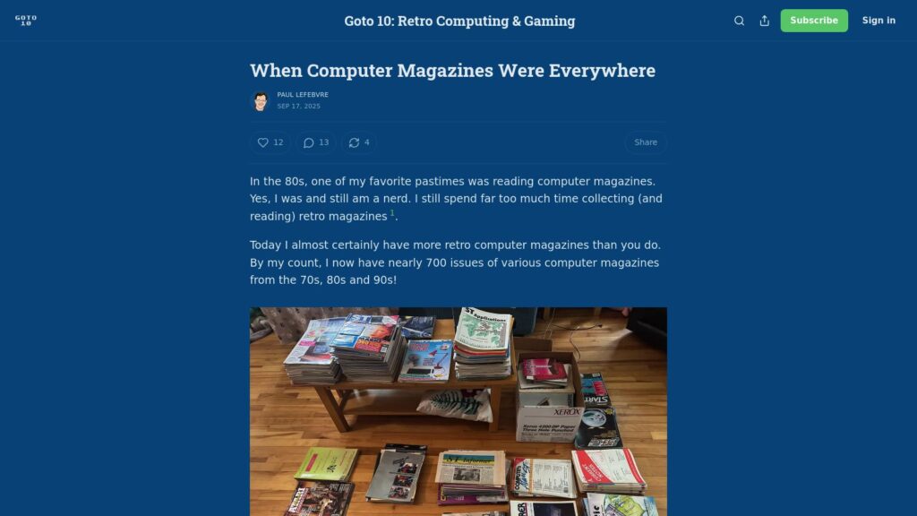 When Computer Magazines Were Everywhere – Old School Computer
