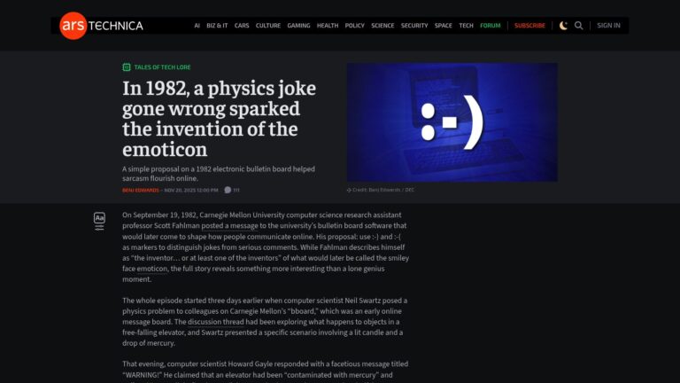 In 1982, a Physics Joke Gone Wrong Sparked the Invention of the ...
