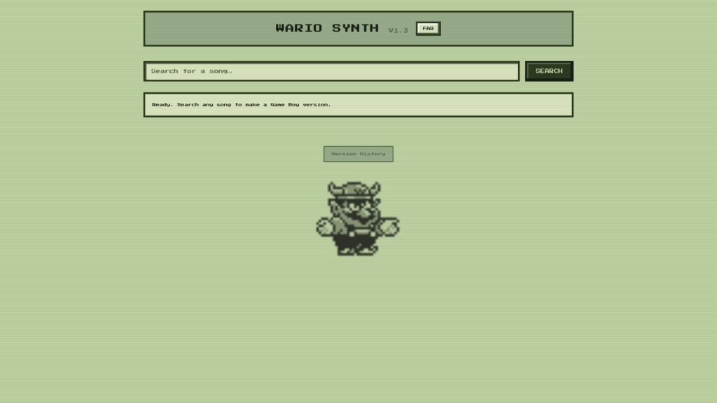 Wario Synthesis Engine 8-Bit Midi – Old School Computer