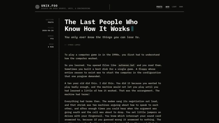 July 2026 – Old School Computer